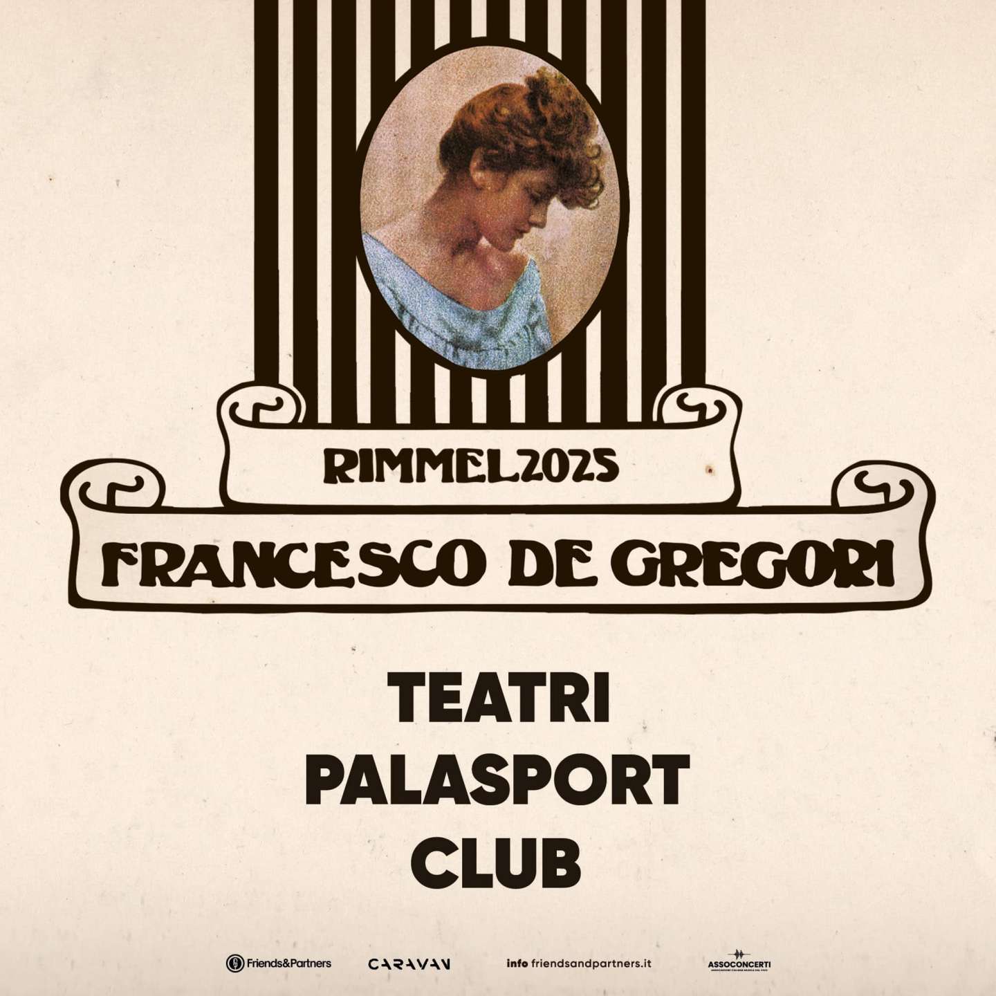 FRANCESCO DE GREGORI - RIMMEL 2025 — Teatro Concordia